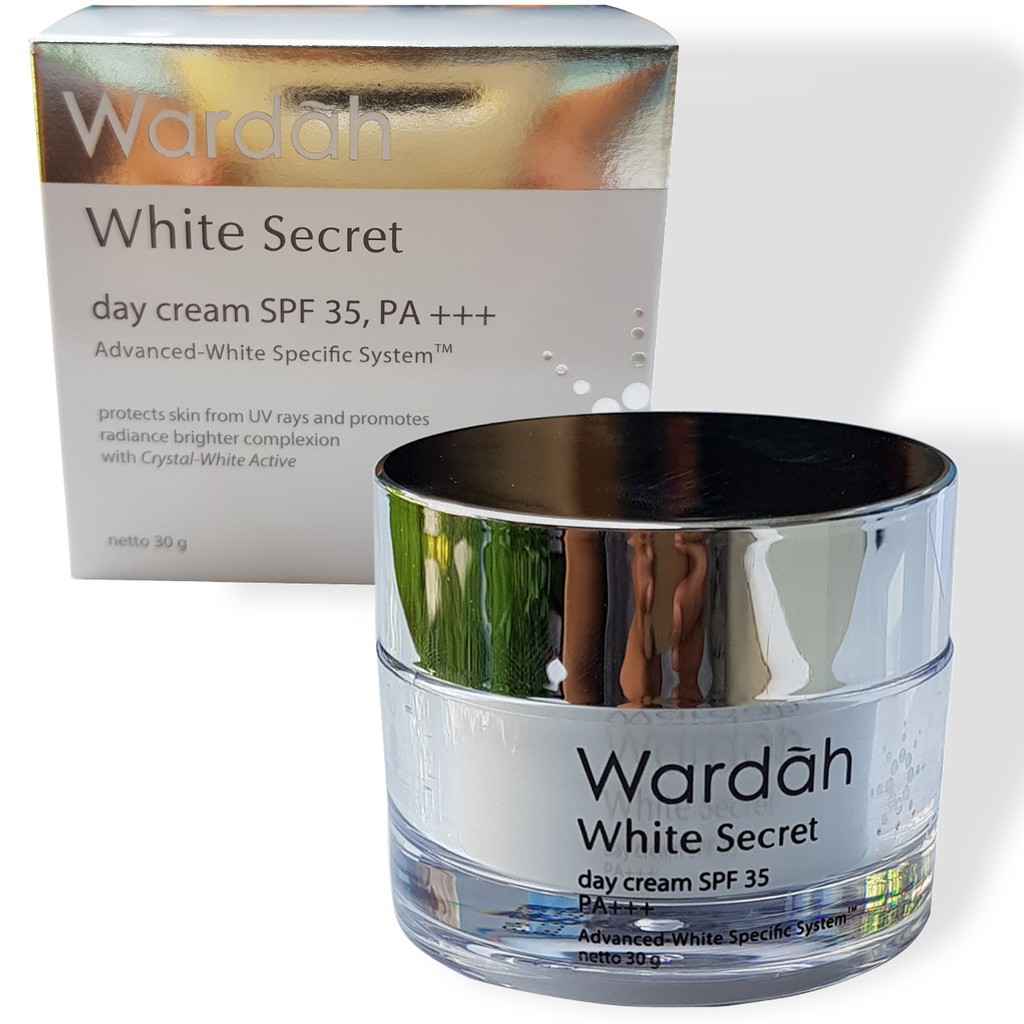 Jual [Spesial Promo] Wardah White Secret Day Cream SPF 35, PA+++ 30 gr ...