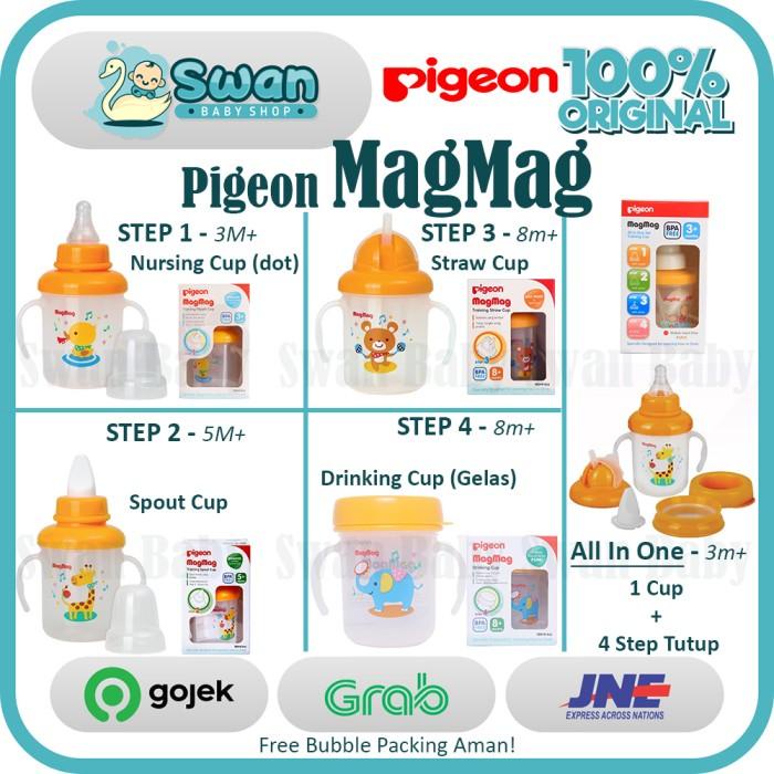 Jual Botol / Pigeon Mag Mag All In One / All Step 1 / Step 2 / Step 3 ...