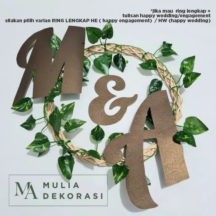 Jual Backdrop- Ring Rotan Lingkaran Dekorasi Backdrop Lamaran Nikahan ...