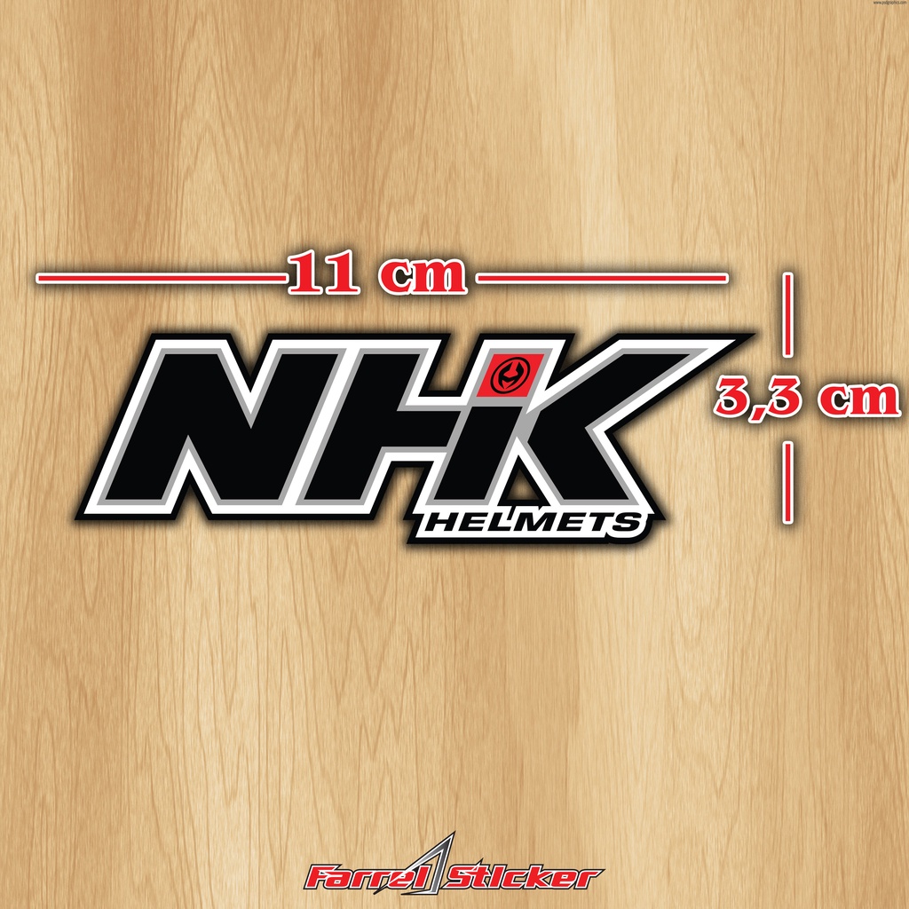 Jual Stiker helm sticker helmet nhk 1 | Shopee Indonesia