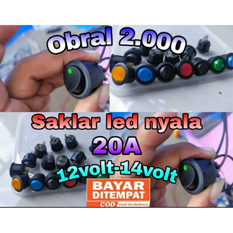Jual saklar DC 12 volt | Shopee Indonesia
