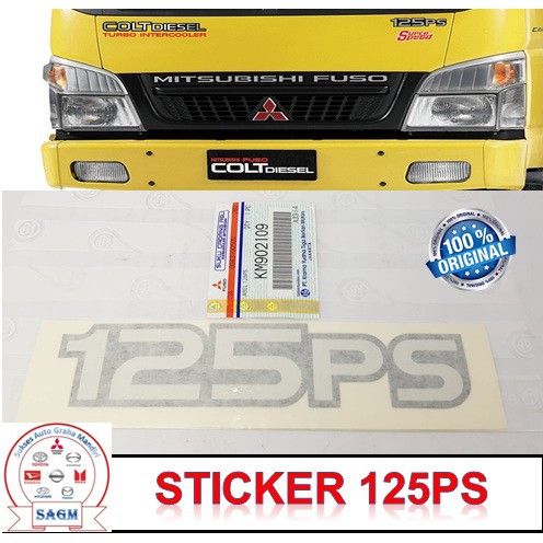 Jual STIKER LOGO TULISAN 125PS STICKER LABEL CANTER PS125 | Shopee ...