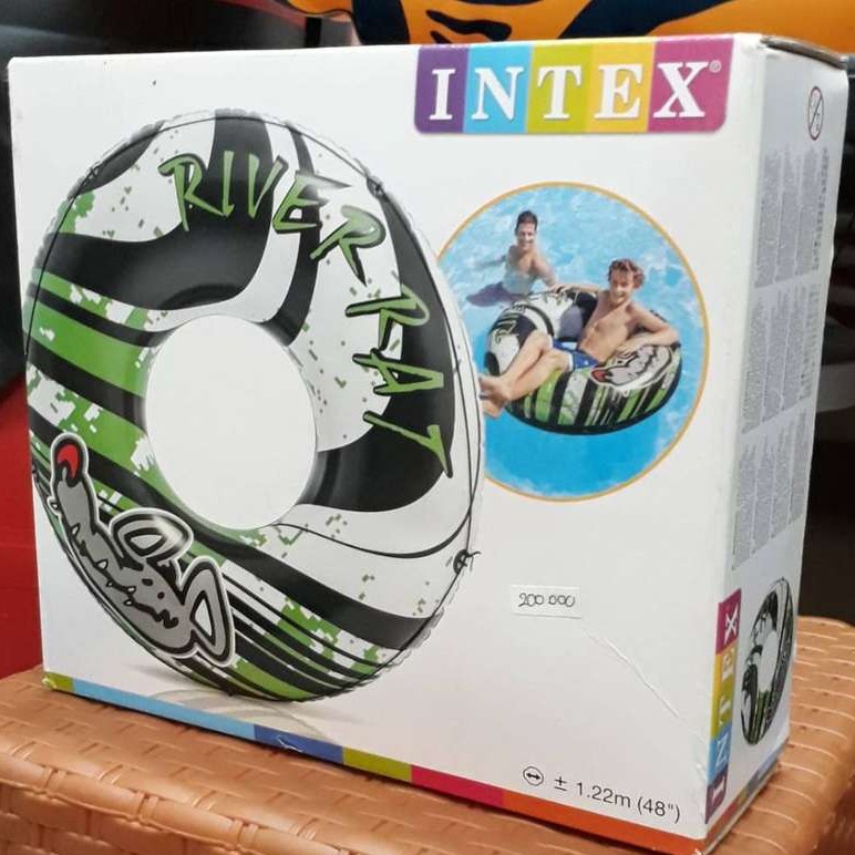 Jual Intex River Rat Swim Tube 1.22m Pelampung Ban Renang Dewasa 68209 ...