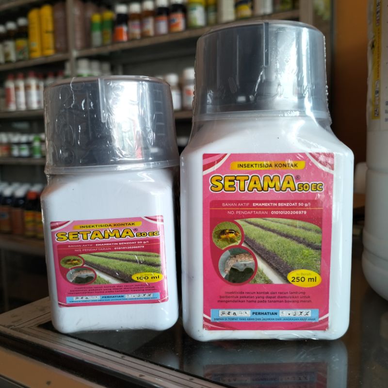 Jual SETAMA 50 EC 100/250 ml insektisida ulat grayak | Shopee Indonesia