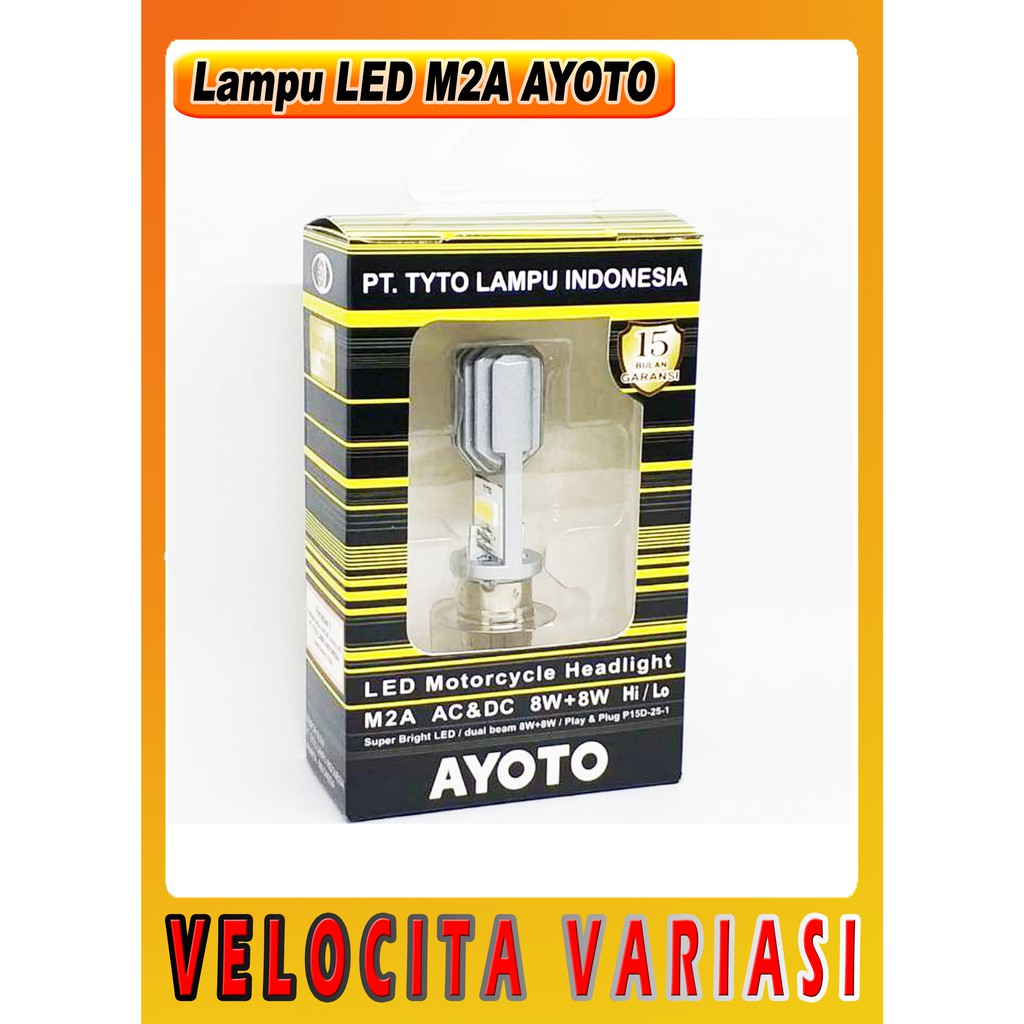 Jual Lampu Depan LED Motor AYOTO H6 M2A AC DC Bebek Matic | Shopee Indonesia