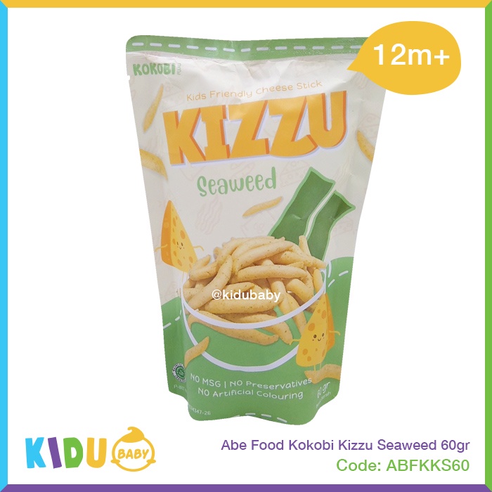 Jual Snack Bayi & Anak Abe Food Kokobi Kizzu 60gr Kidu Baby | Shopee ...