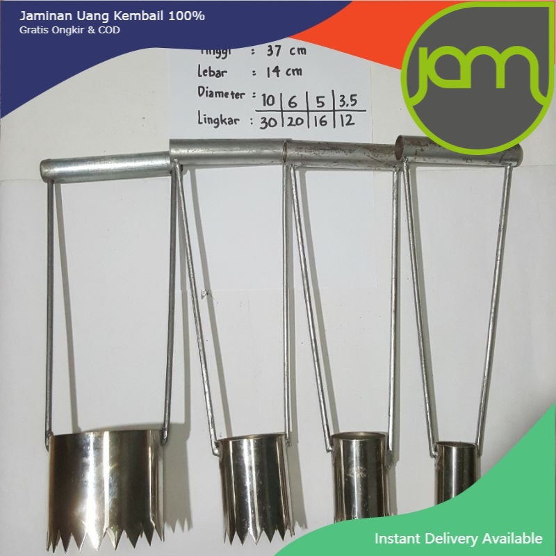 Jual Alat Plong Untuk Pelubang Plastik Mulsa Pertanian | Shopee Indonesia