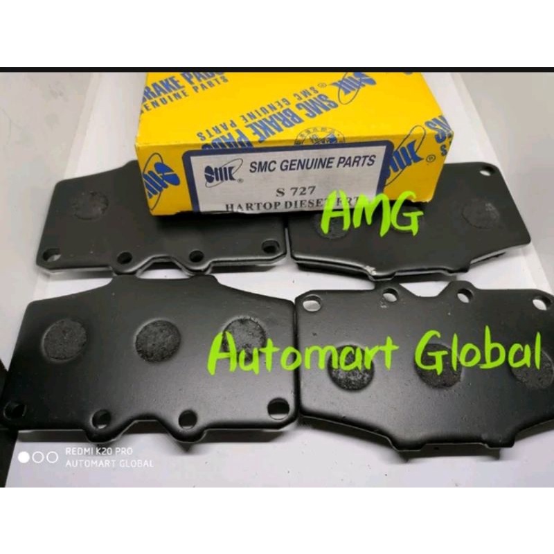 Jual brake pad kampas rem depan hardtop diesel 2f set 4pc | Shopee ...