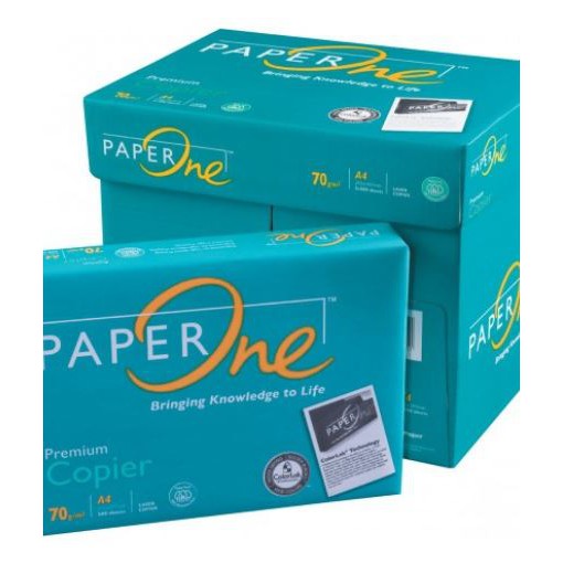 Jual PAPER ONE KERTAS HVS 70GR A4 F4 QUARTO/ KERTAS FOTOCOPY / KERTAS ...