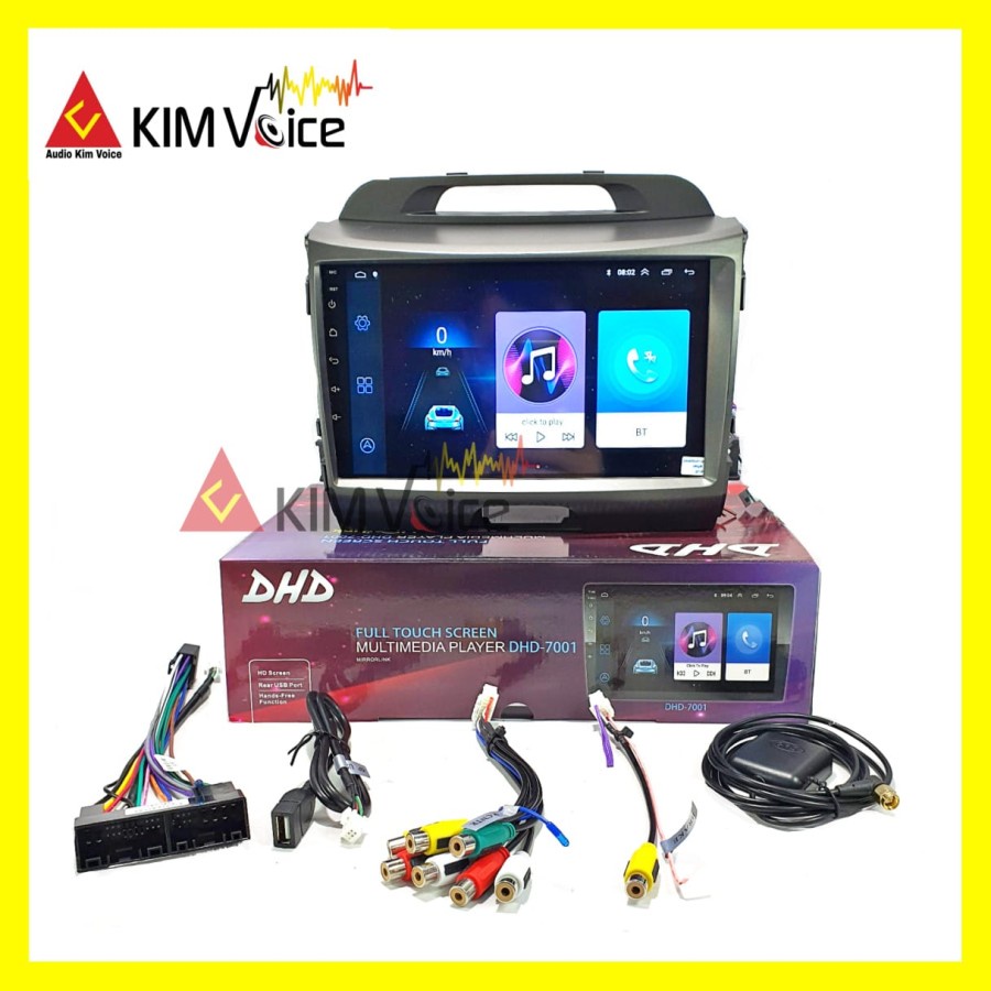 Jual Head Unit Android DHD 9 inch OEM KIA Sportage 2010-2016 Soket pnp ...