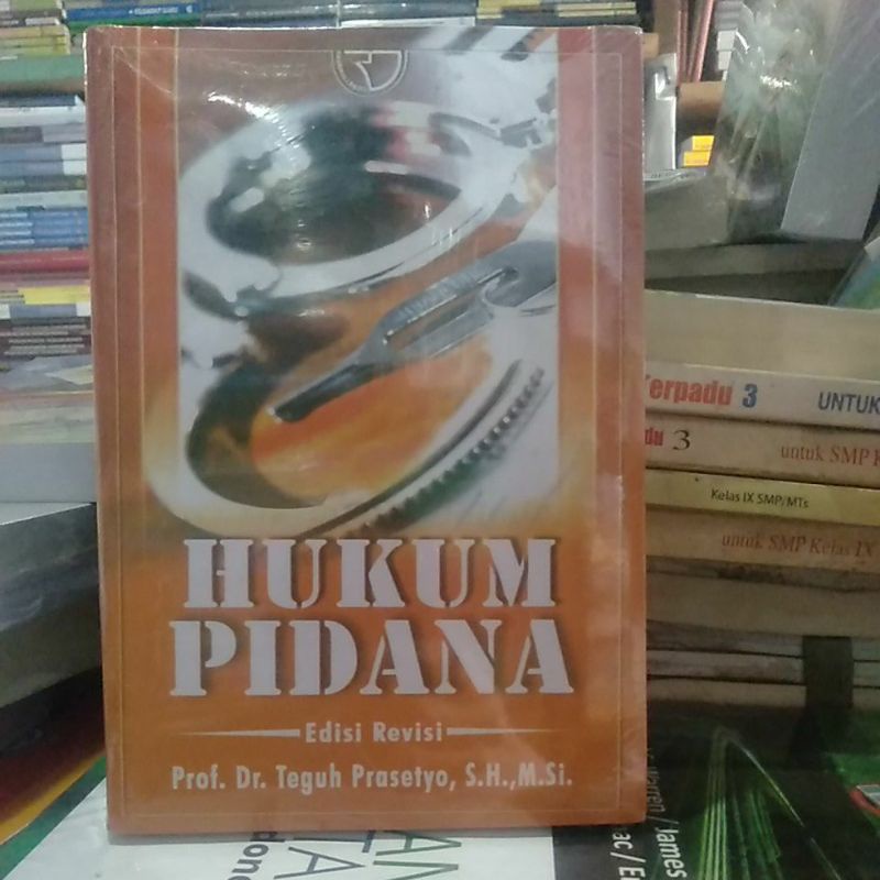 Jual hukum pidana edisi revisi by prof .dr.teguh prasetyo | Shopee Indonesia