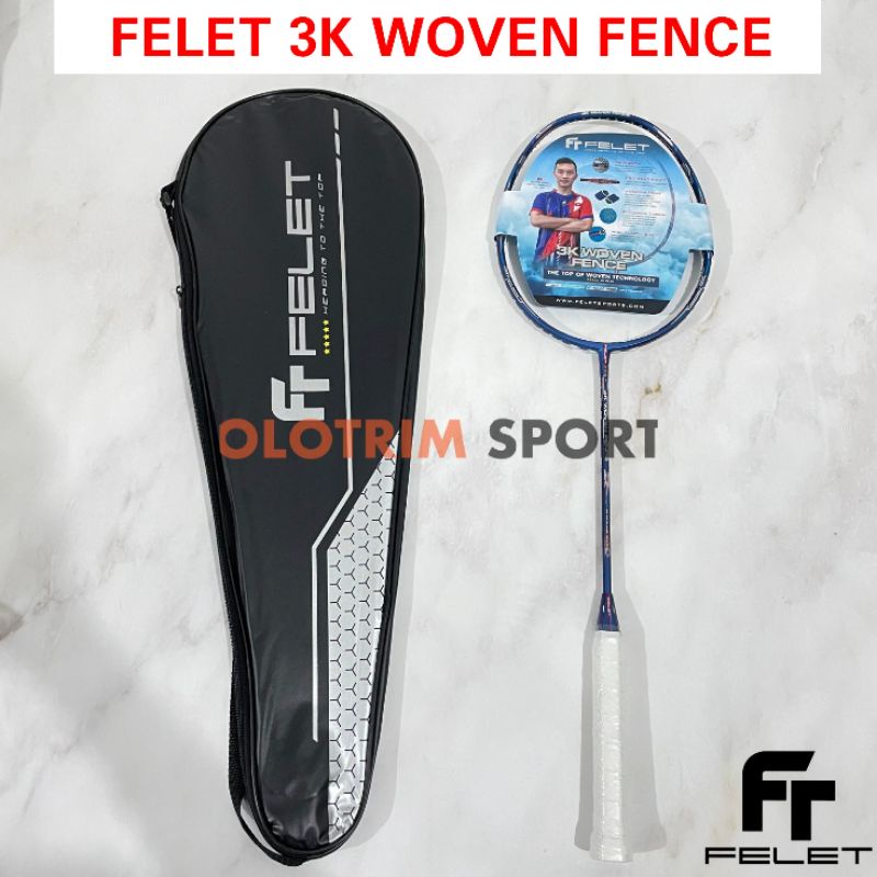 Jual Raket Badminton FELET 3K WOVEN FENCE 40LBS Original | Shopee Indonesia