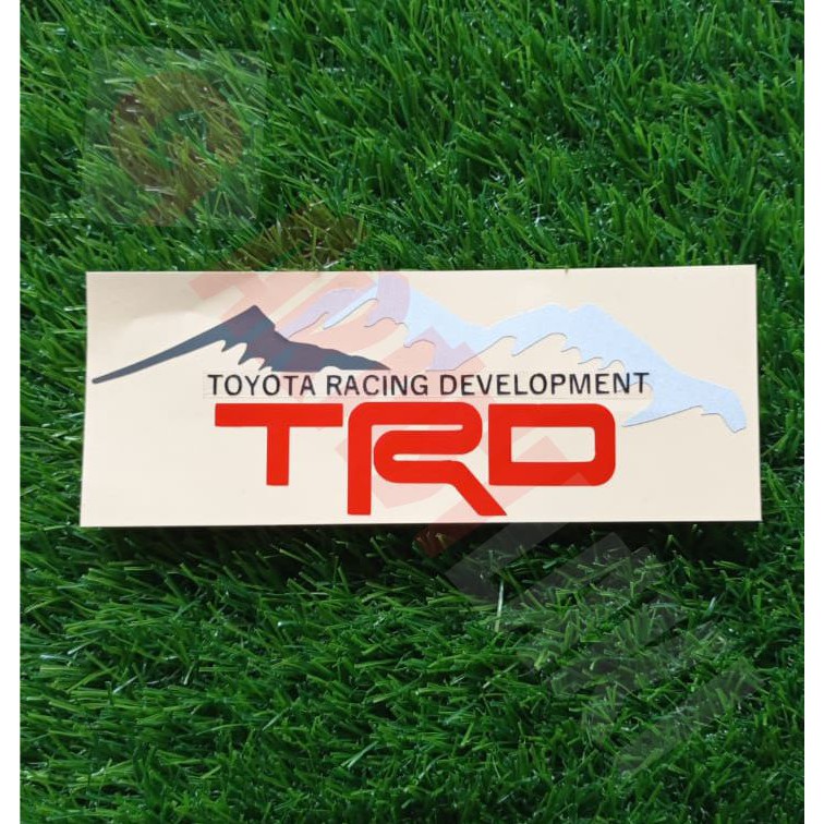 Jual sticker/cutting/TRD/TOYOA/RACING/DEVELOPMENT | Shopee Indonesia