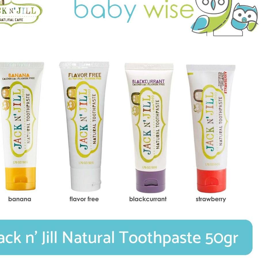 Jual Jack n' Jill Natural Toothpaste 50gr | Shopee Indonesia