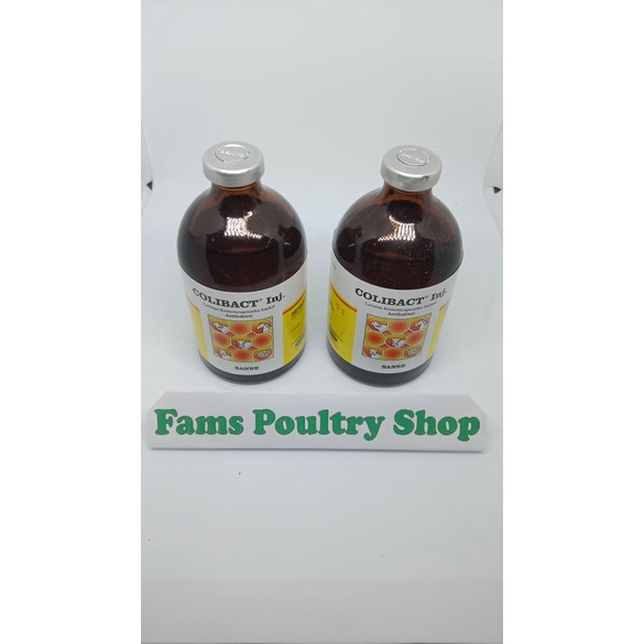 Jual COLIBACT inj 50 ML & 100 ml - Obat Antibiotik Hewan | Shopee Indonesia