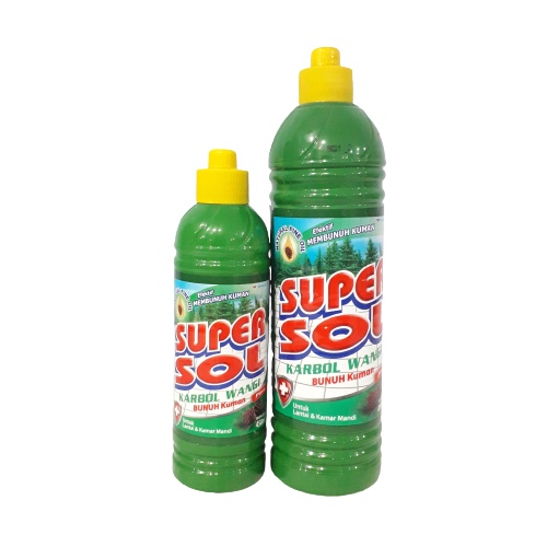 Jual SUPER SOL KARBOL PEMBERSIH LANTAI BOTOL/centraltrenggalek | Shopee Indonesia