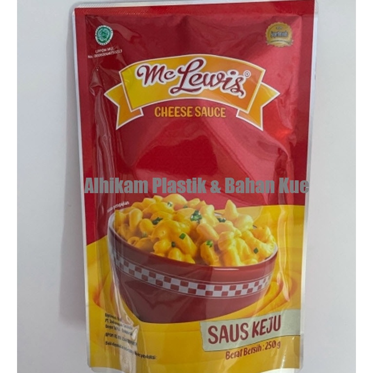 Jual Mc Lewis Saus Keju 250gr - Cheese Sauce 250 gr | Shopee Indonesia