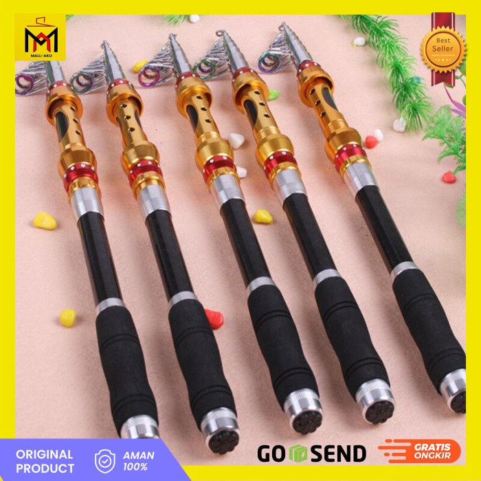 Jual YUELONG Joran Pancing Ikan Laut Serat Karbon Teleskopik Beban 20Kg ...