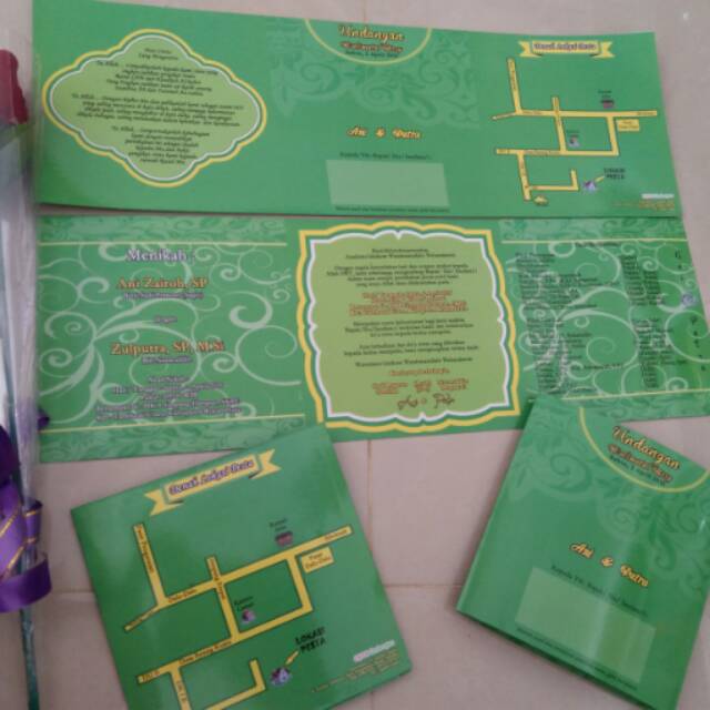 Jual Undangan Pernikahan Full Color | Shopee Indonesia
