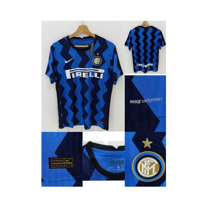 Jual Jersey Baju Bola Inter Home Vaporknit Player Issue 2020 2021 Top ...