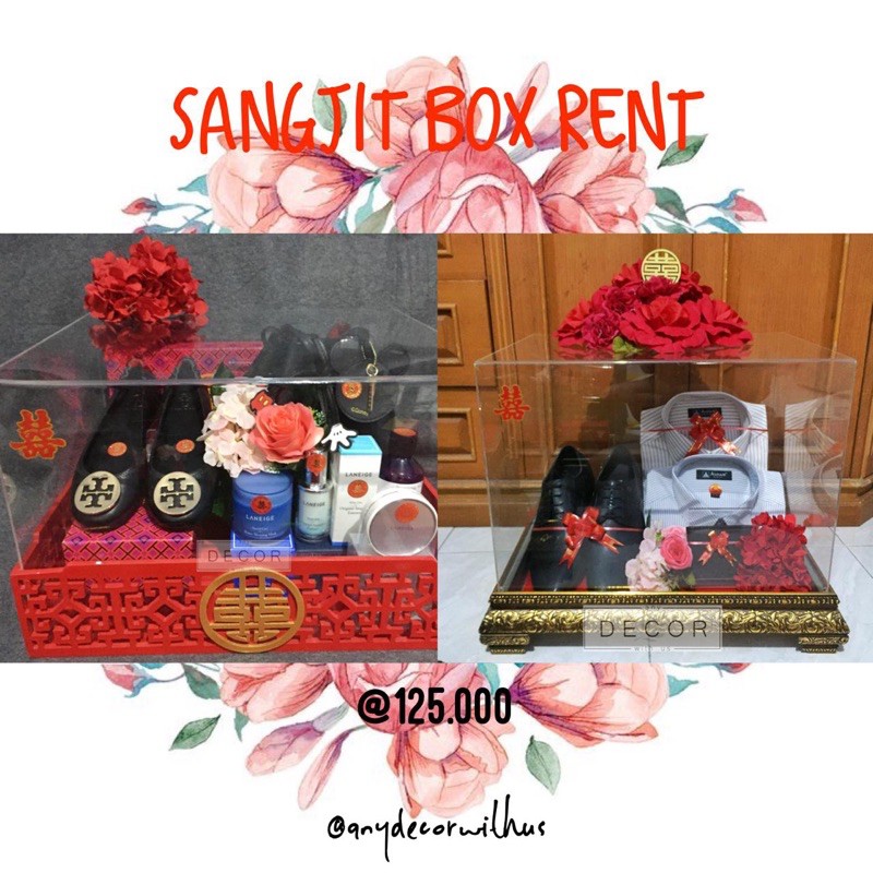 Jual anydecorwithus RENT box sangjit baki seserahan | Shopee Indonesia