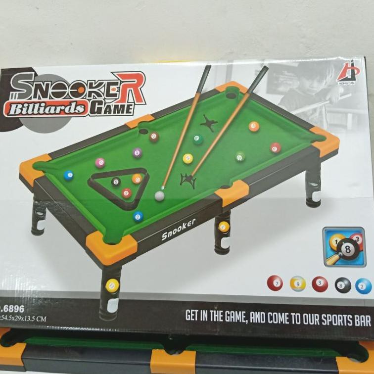 Jual Mainan Anak Biliard Mini Snooker Billiards Game Table Meja Biliard ...