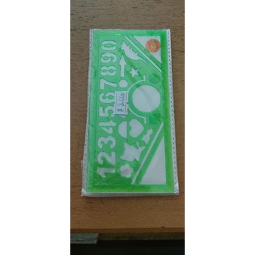 Jual penggaris bentuk / penggaris template / template ruler / penggaris ...