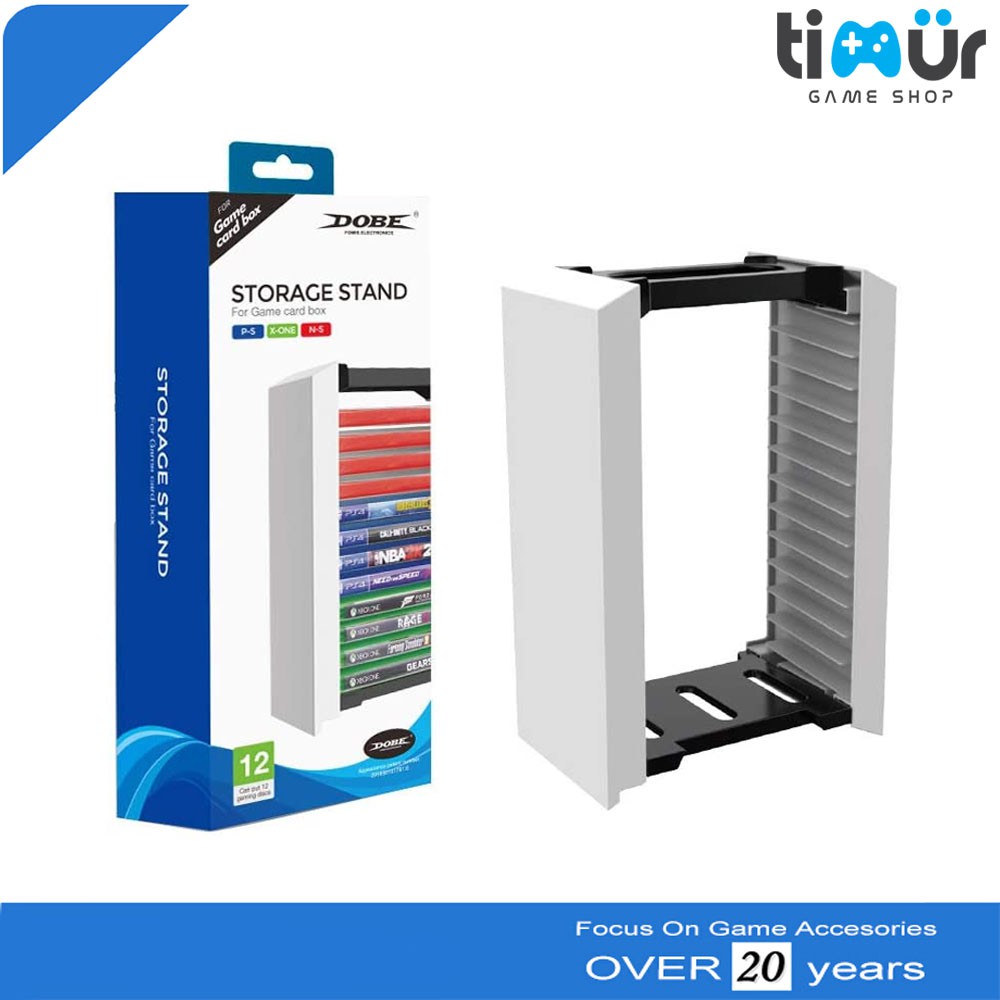 Jual Rak Storage Stand Tempat Kaset Disc Game Card Nintendo Switch Xbox ...