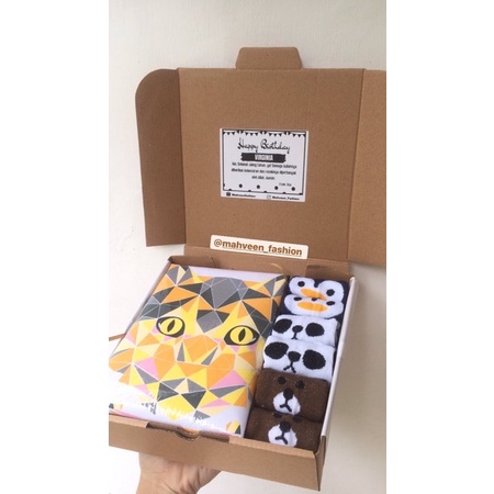 Jual GIFT BOX LUCU / HAMPERS BOX / HAMPERS KAOS KAKI/ KADO PRIA / GIFT ...