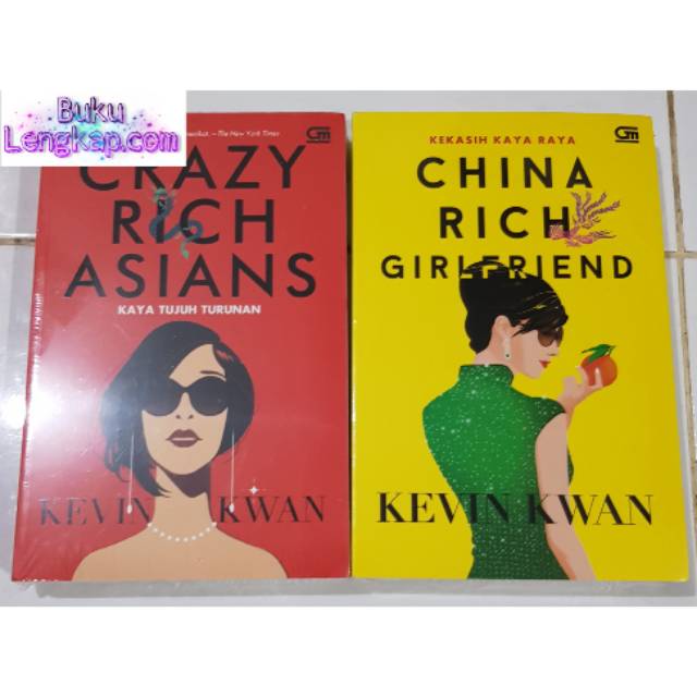 Jual Crazy Rich Asians & China Rich Girlfriend & Rich People Problems ...