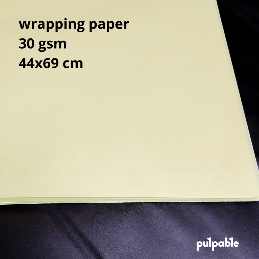 Jual 100 pcs Kertas doorslag / Tissue paper / Wrapping paper per 100 ...