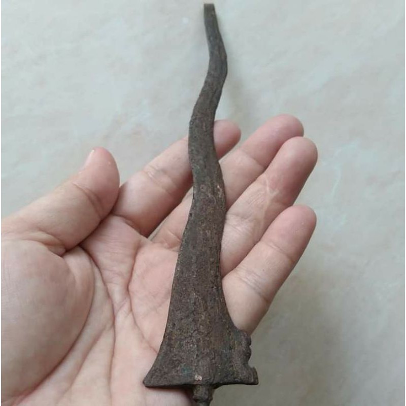 Jual Keris Temuan Sungai Bengawan Solo - Bahan Besi | Shopee Indonesia