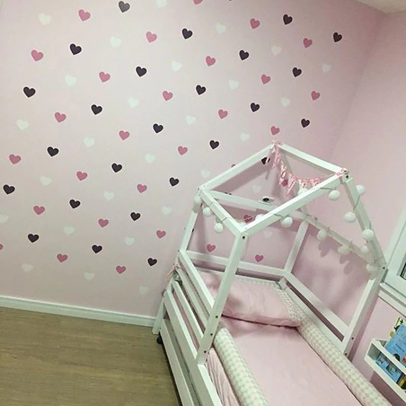 Jual HDK Wall sticker love aesthetic stiker kamar dekorasi kamar tidur ...