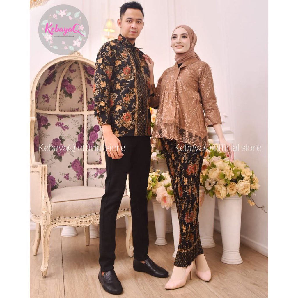 Jual KQ>SETELAN COUPLE KEBAYA FLOY - KEBAYA MODERN - COUPLE PASANGAN ...