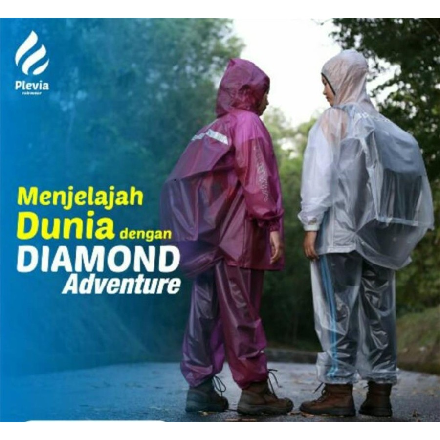 Jual Jas Hujan Mantel Hujan Celana Diamond Adventure Tas Backpack ...