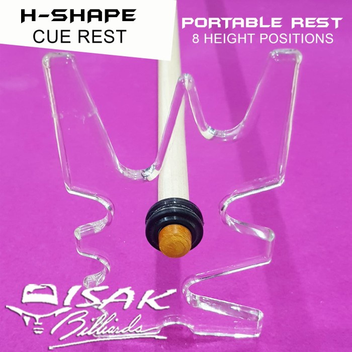 Jual (COD) H-Shape Pro Cue Rest - Kepala Cagak Stick Bridge Billiard ...