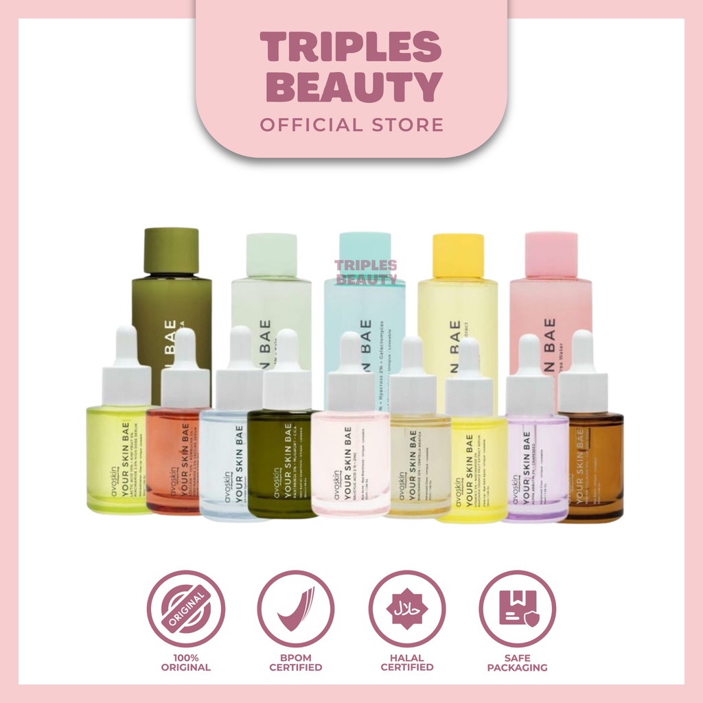 Jual AVOSKIN YSB Your Skin Bae SERUM TONER Niacinamide | Salicylic Acid ...