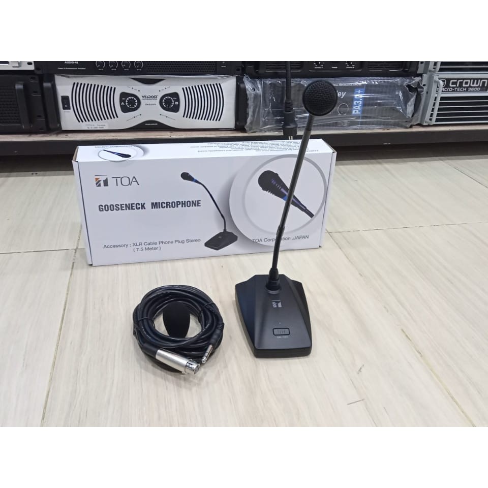 Jual MICROPHONE MEJA TOA ZM-380-AS Mic microphone Meja Podium Gooseneck ...