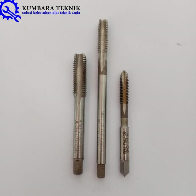 Jual TAP ULIR /HAND TAP SET PEMBUAT ULIR DRAT LUBANG BAUT KUNCI 10 12 14 | Shopee Indonesia