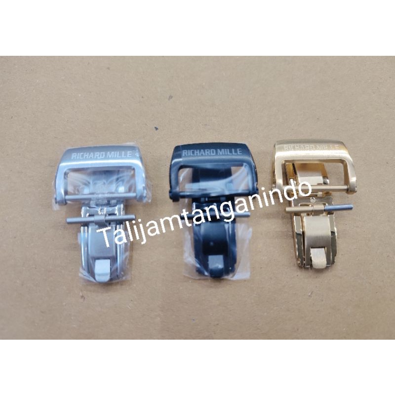 Jual Buckle Tali strap jam tangan Rm Richard Mille mile mil stainless ...