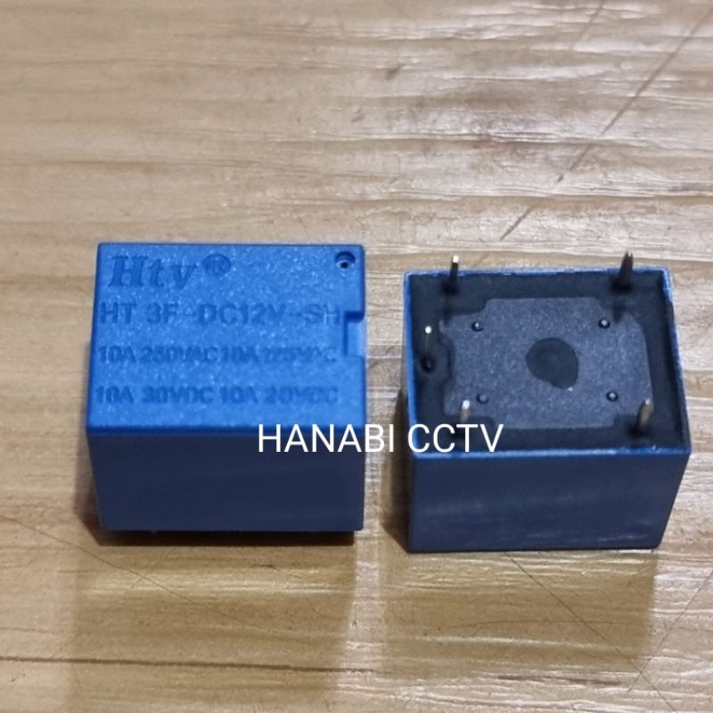 Jual Relay 5p 12v Biru 5 Pin HTV Relay 5Pin HTV | Shopee Indonesia