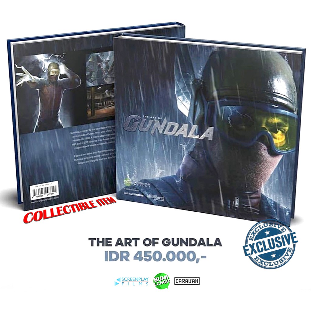 Jual Gundala Movie Art Book - Concept Art | Shopee Indonesia