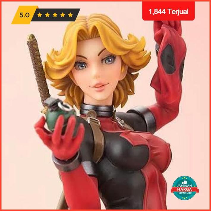Jual Action Figure Marvel Kotobukiya Bishoujo Ladypool Statue Lady ...