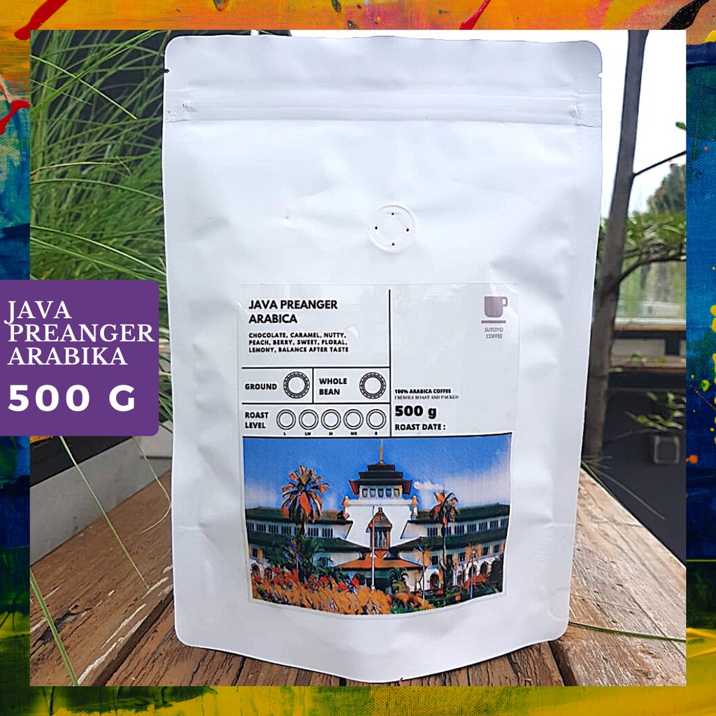 Jual SUTOYO COFFEE Kopi Arabika Java Preanger 500 Gram | Shopee Indonesia