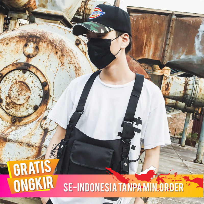 Jual rompi taktis yang sama Hip Hop fungsi Jalan bungee multi-saku dada ...