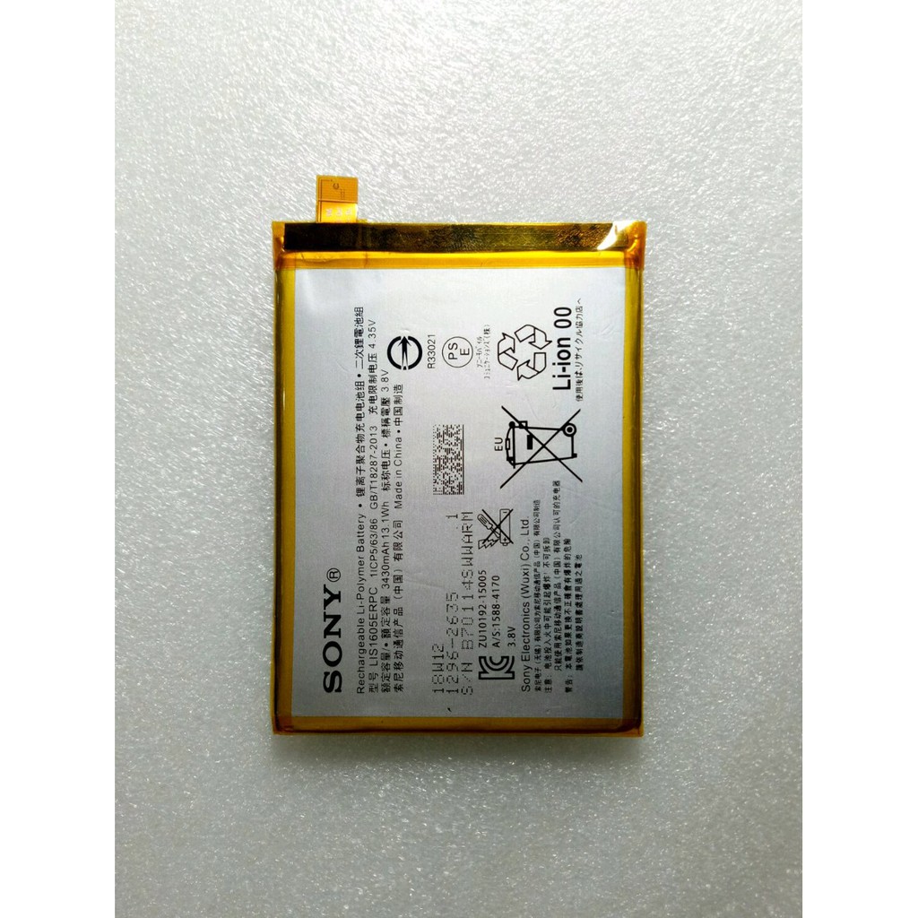 Jual BTR/BATERAI/BATERE ORI 100% ASLI SONY E6883 LIS1605ERPC XP Z5 ...