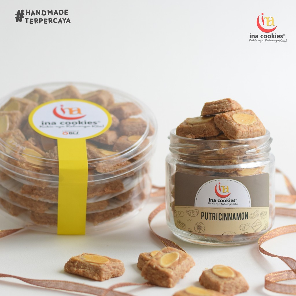 Jual Ina Cookies Kue Kering Premium Putri Cinnamon | Shopee Indonesia