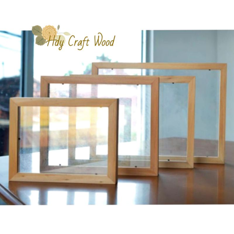 Jual Pigura Foto Frame Kayu 3D 12R 30x40 Cm - Bingkai Kayu Acrylic ...