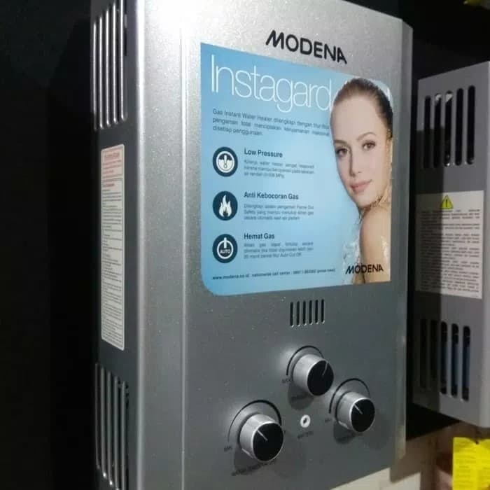 Jual Heater-Water- Water Heater Gas Modena Gi 6 V / Pemanas Air Gas Modena Gi 6 V/6 Liter -Water ...