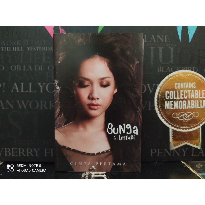 Jual Kaset Pita : Bunga Citra Lestari - CINTA PERTAMA | Shopee Indonesia
